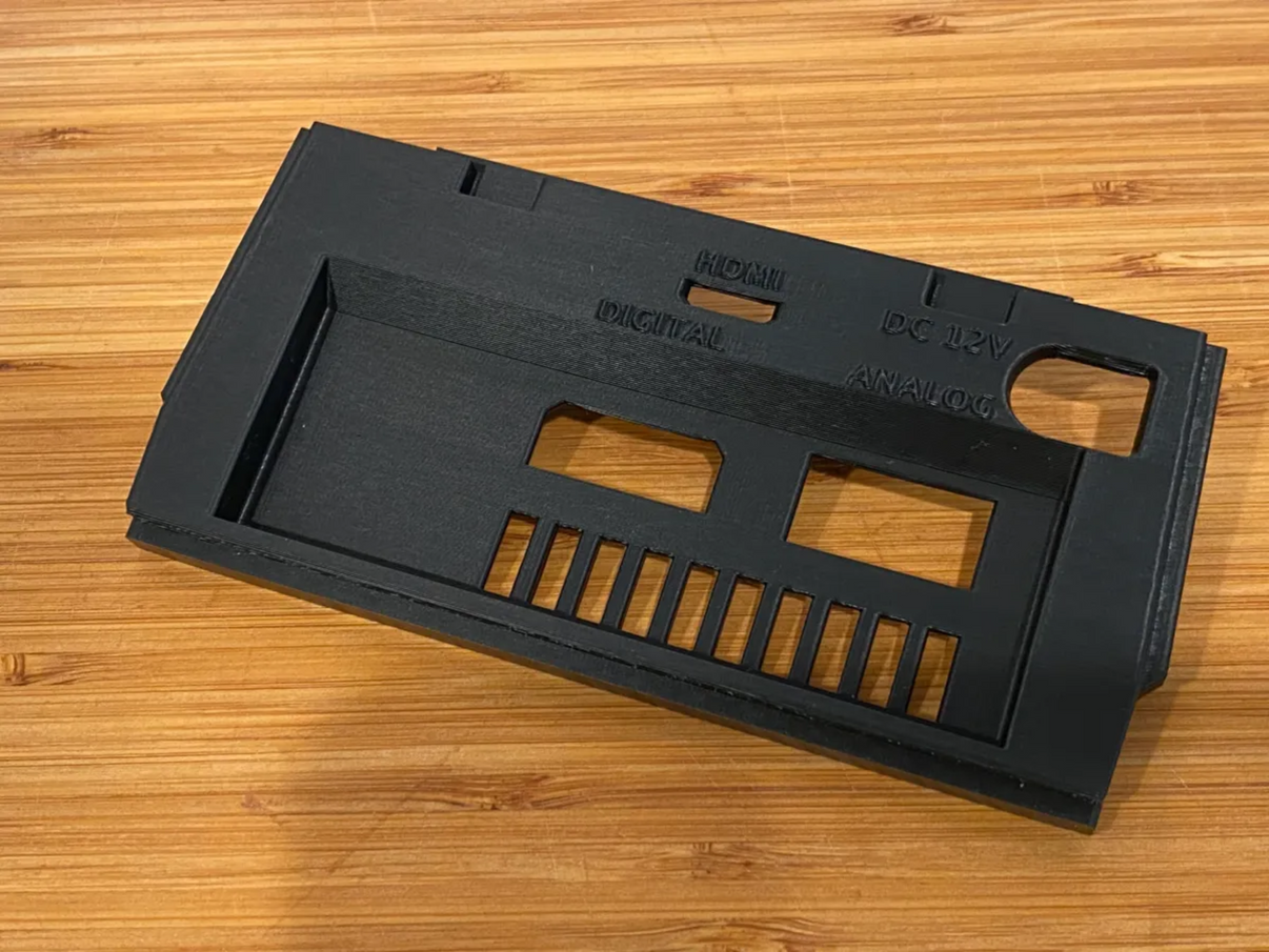 GameCube Rear I/O Back Plate with Mini HDMI port – BlueShell3D