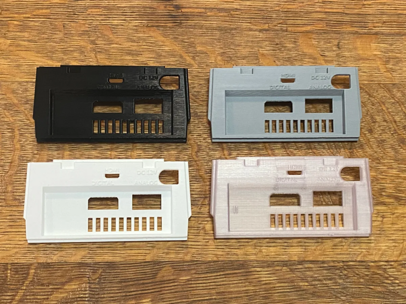 GameCube Rear I/O Back Plate with Mini HDMI port – BlueShell3D